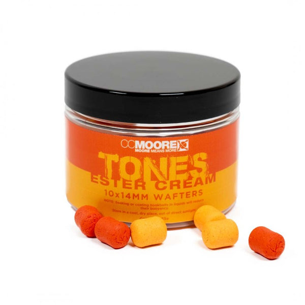 CC Moore Tones Ester Cream Dumbbell Wafters – Totally Hooked Ltd