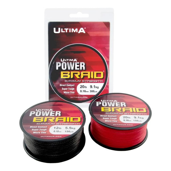 Ultima Power Braid - Green (275m & 1000m Spools) – Totally Hooked Ltd
